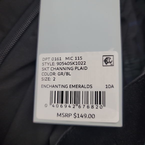 ANTONIO MELANI | Skirts | Antonio Melani Plaid Print Tiered Ruffle ...